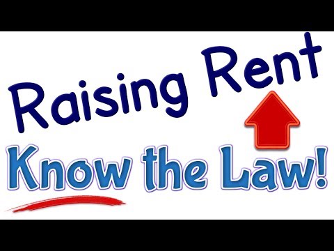 Rent Increase Law for Raising Tenant's Lease Payment | American Landlord