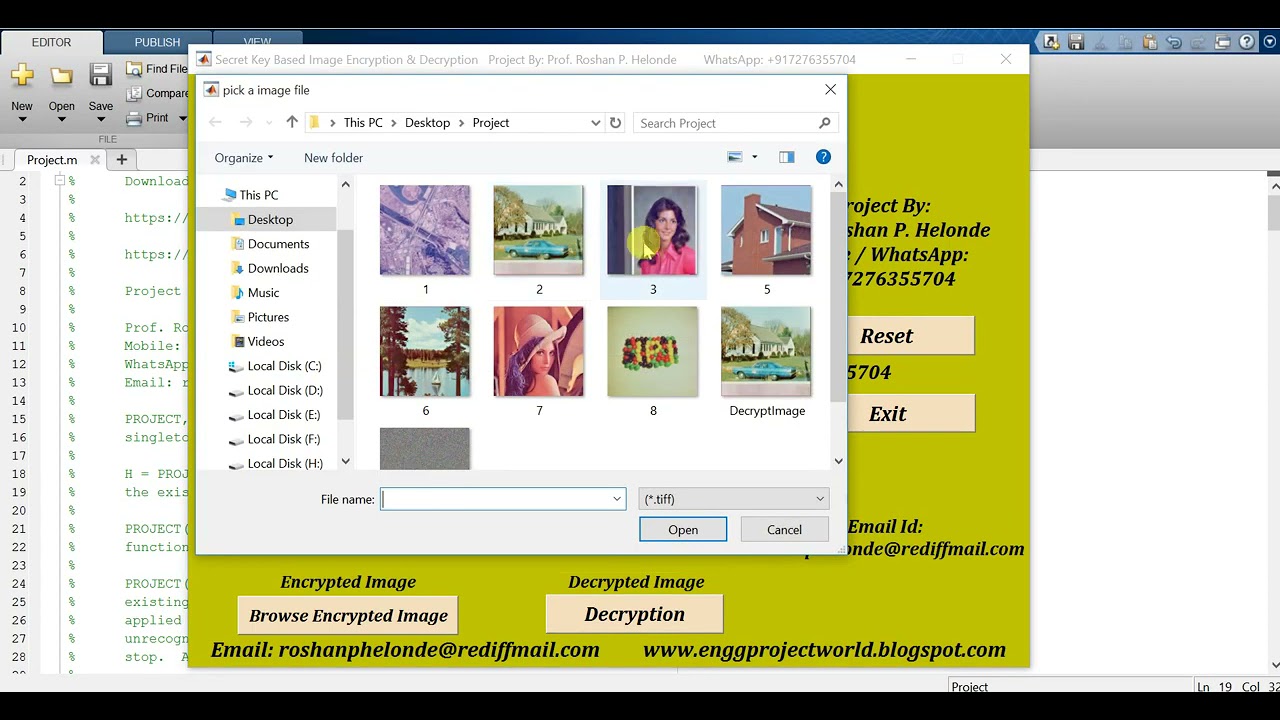 Secret Key Based Image Encryption Using AES | Image Encryption Using AES Algorithm