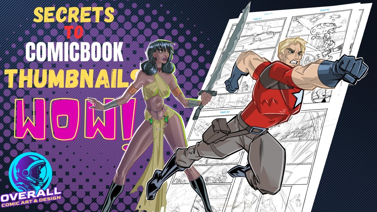 Comic Thumbnails EXPLAINED  Make Your Pages POP