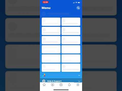 How to logout Facebook massager on iPhone X