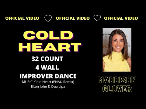 COLD HEART by Maddison Glover Line Dance Script | ELD