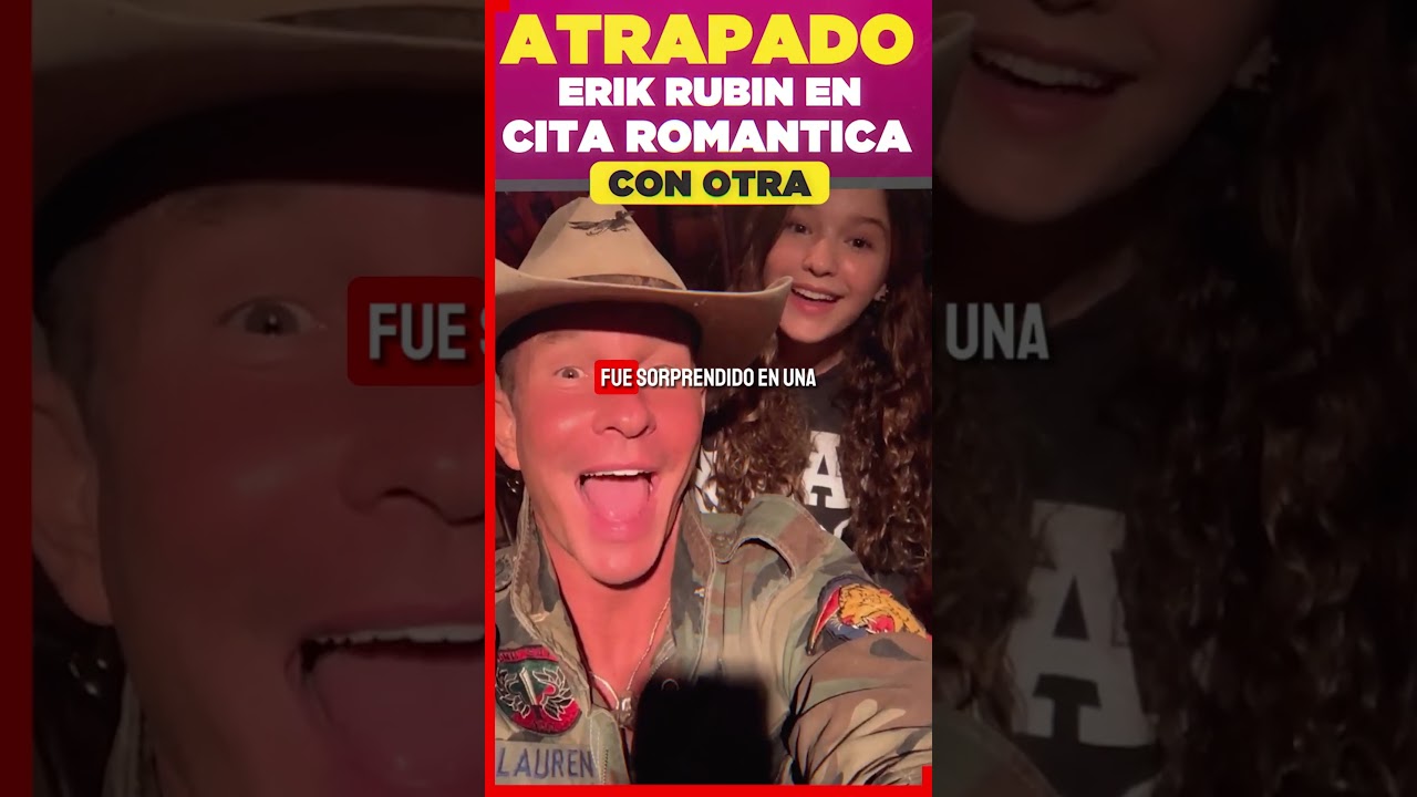 🔥🔥 Erik Rubín KISSES a young woman MORE BEAUTIFUL than Andrea Legarreta👩🏻‍❤️‍👩🏻