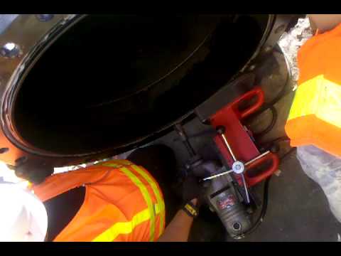 Tooling Set-Up for Flextend Flange-Face Hole Rework