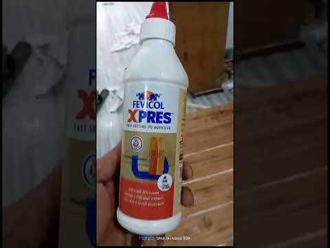 Pidilite Fevicol Express testing wood to wood #video #viral #fevicolexpress #like #subscribe #share