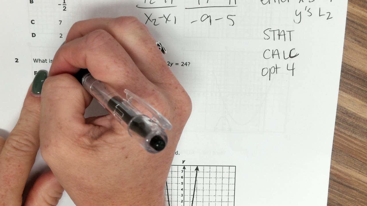 Algebra 1-15 Benchmark Review