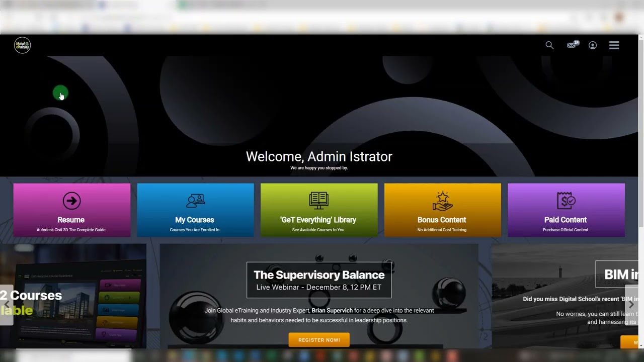 Learner Dashboard Session #1 (Beginner)