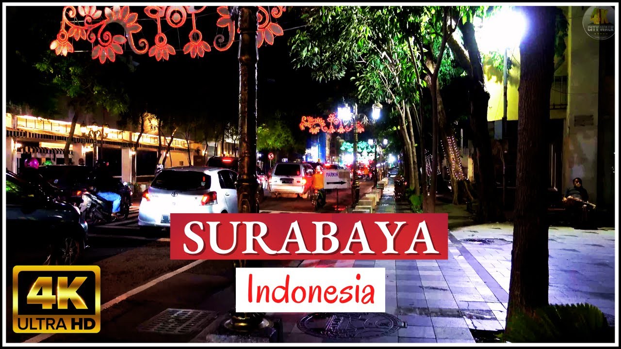 Exploring Surabaya's Iconic Tunjungan Boulevard -   Travel Indonesia