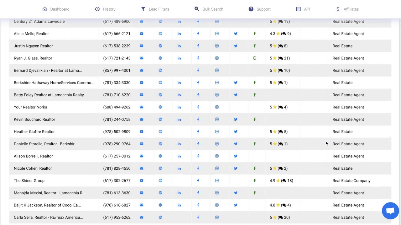 D7 Lead Finder - Demo Video