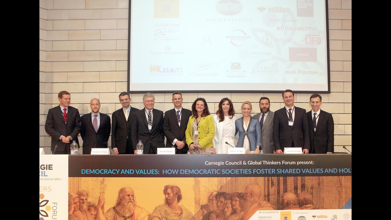 Global Thinkers Forum 2015 : 'Democracy and Values'