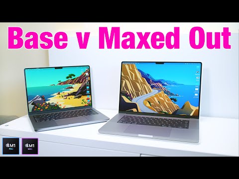 32 Core 64GB - You Wont Believe the POWER - MacBook Pro 16 M1 MAX v MacBook Pro 14 M1 PRO