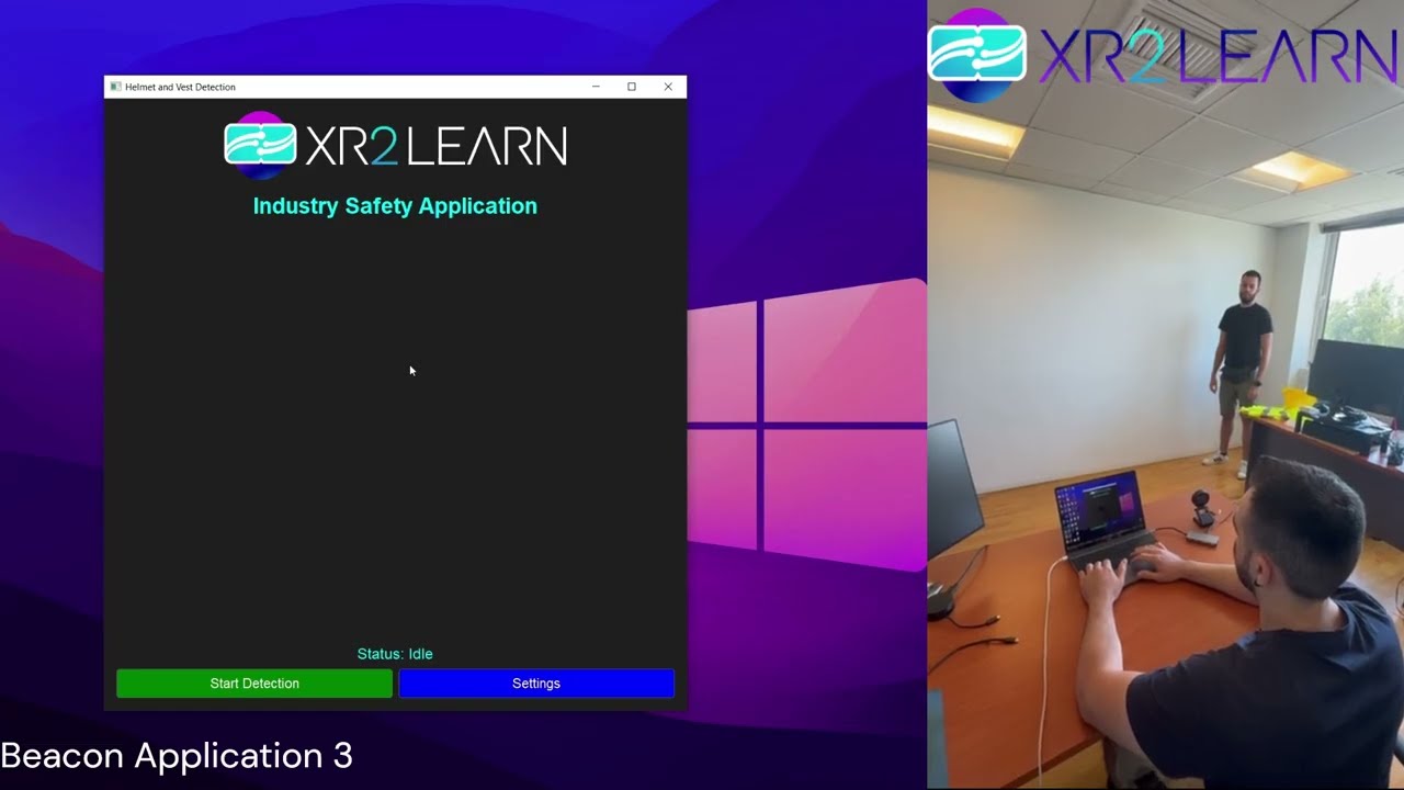 XR2LEARN - Real-time Hazard Detection Application - Demo V2