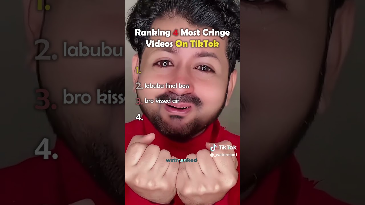 Ranking 4 Most Cringe Videos On TikTok!