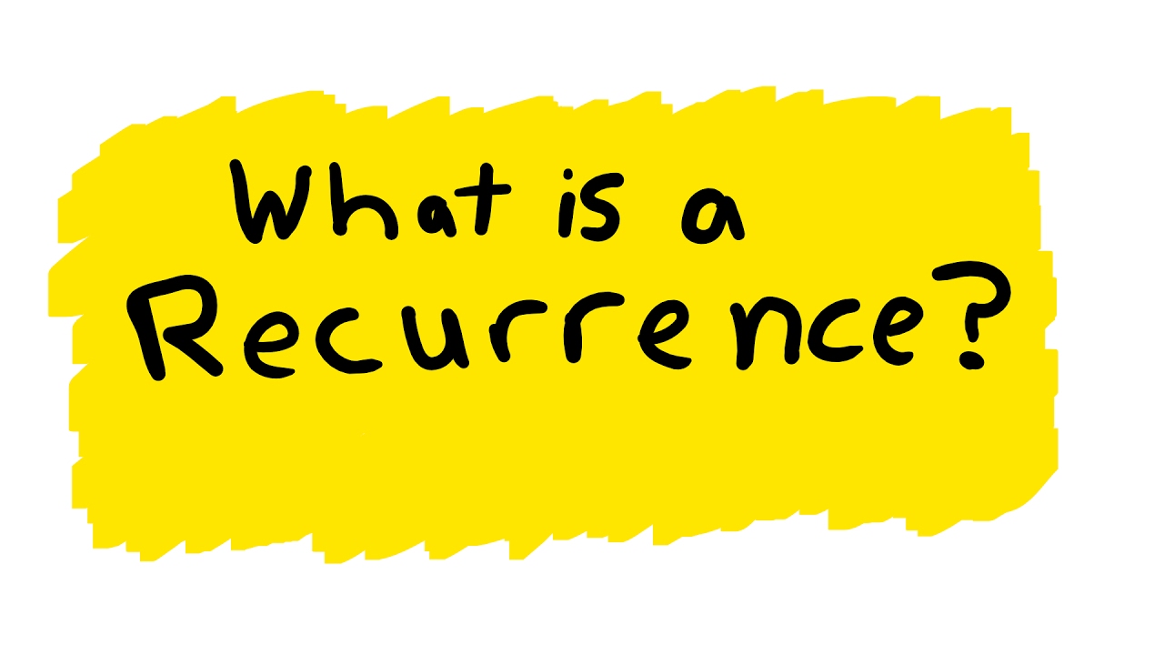 Recurrence Equations Overview (Computer Science/Algorithms)