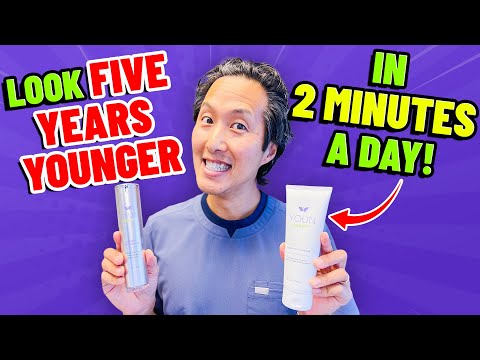 Plastic Surgeon: 2 Minutes 5 Years Younger Skin Care Routine!