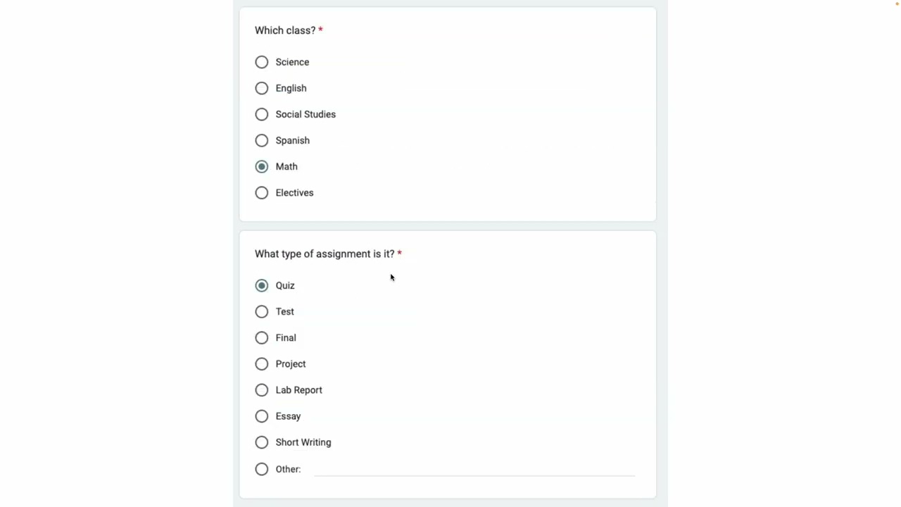 How to fill out the World Academy Retake/Redo Request Form.