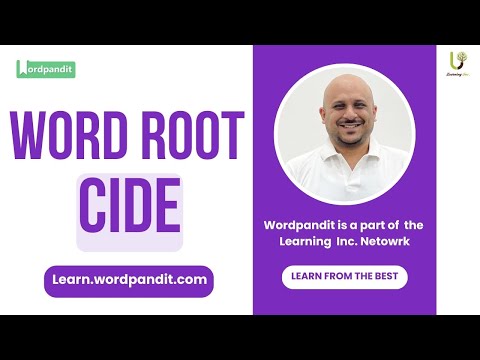 Explore the Root '-Cide': Pesticide, Germicide, Infanticide & More | Expand Your Vocabulary