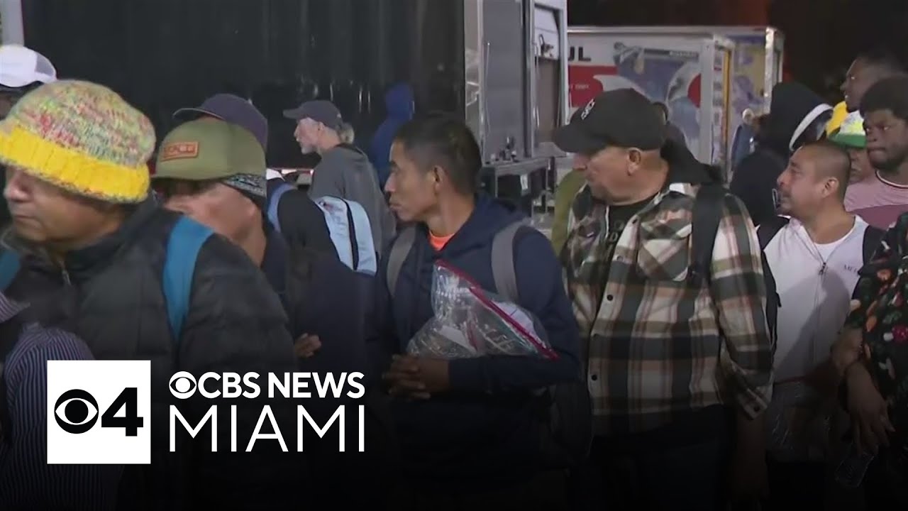 Helping the homeless community in Miami during cold weather