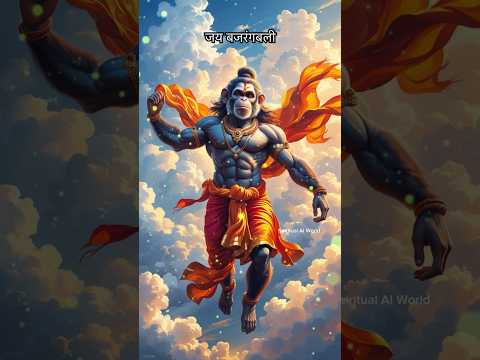 Lord Hanuman in AI Form! 🙏#shorts #jaybajrangbali #spiritual #jayhanuman #jayshreeram #hanuman
