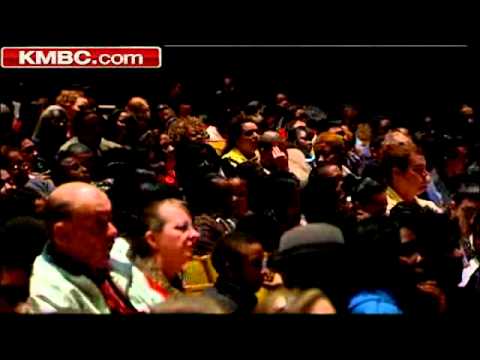 Bill Cosby Visits With Ruskin High Students