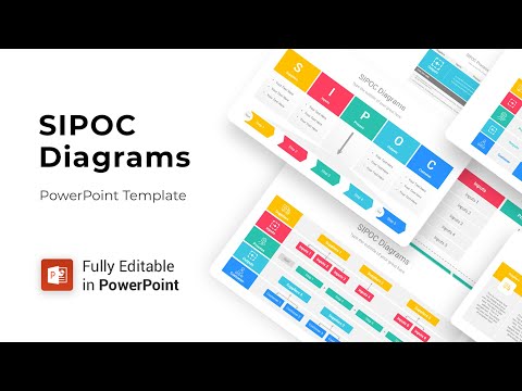 SIPOC Diagrams PowerPoint Template l Google Slides, Keynote