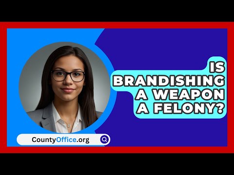 Is Brandishing A Weapon A Felony? - CountyOffice.org