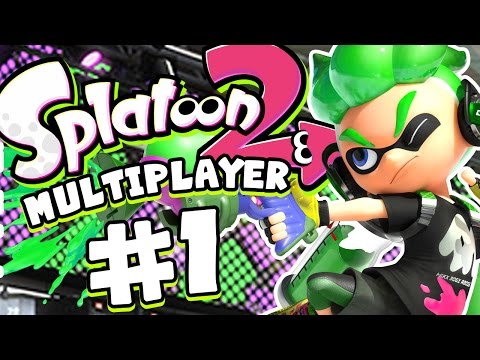 Splatoon 2 Gameplay - Mutliplayer Turf War #1