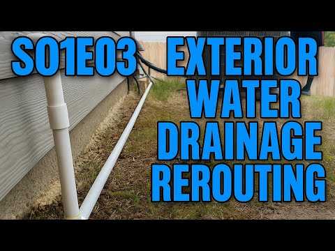S01E03: â Pipe Dreams â (Exterior Water Drain Rerouting)