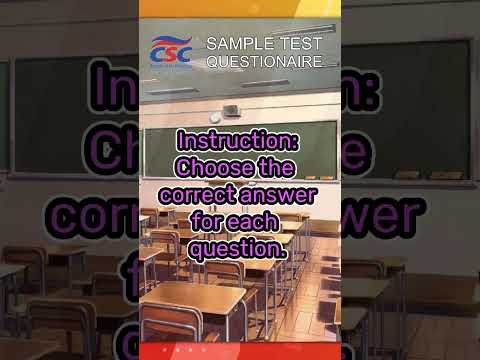 Civil Service Examination Reviewer - English Grammar and Correct Usage Sample Test #12