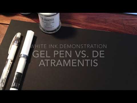 White ink demonstration