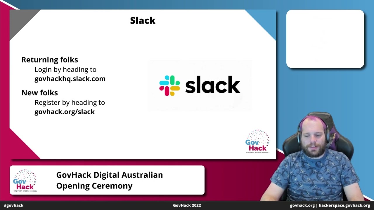 GovHack 2022 Australian East Coast Opening Ceremony