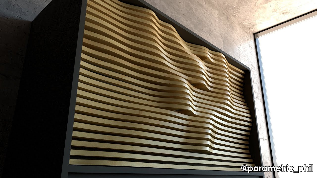 Parametric Dresser Design with Grasshopper