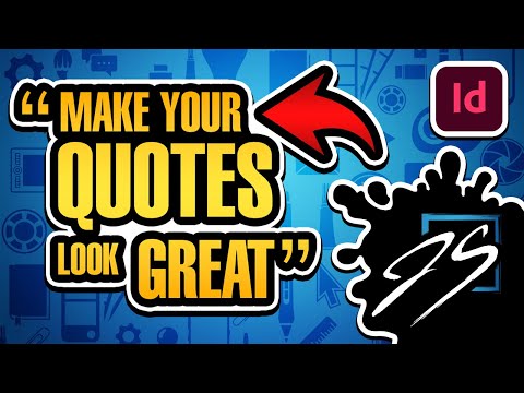 Make Your Quotes Look PERFECT! - InDesign Tip