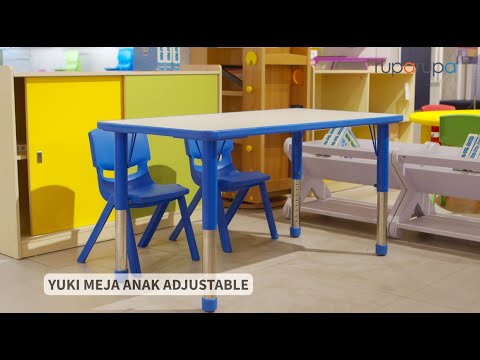 Jual Informa Yuki Meja Belajar Anak Adjustable Rectangle Biru Terbaru ...