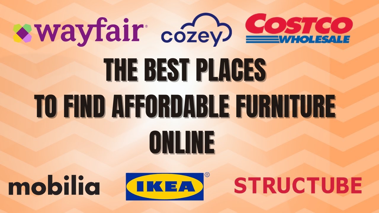 The Best Places to Find Affordable Furniture Online