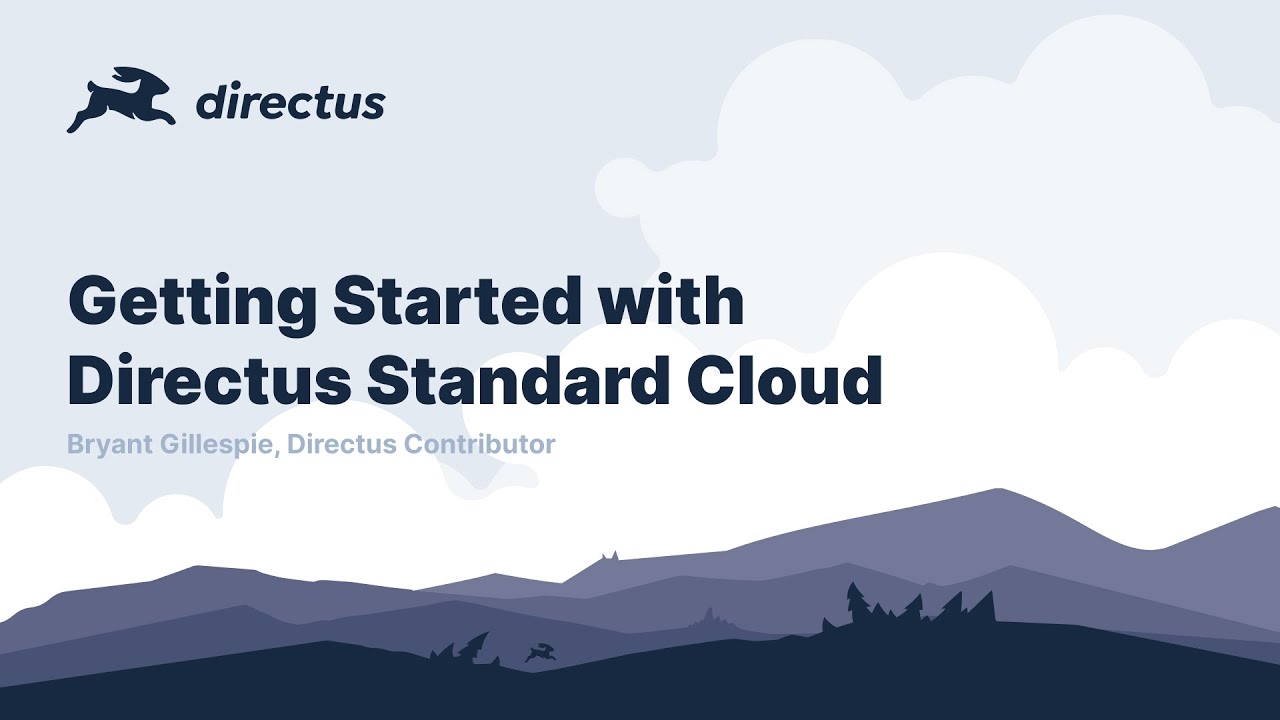 Getting Started with Directus Standard Cloud