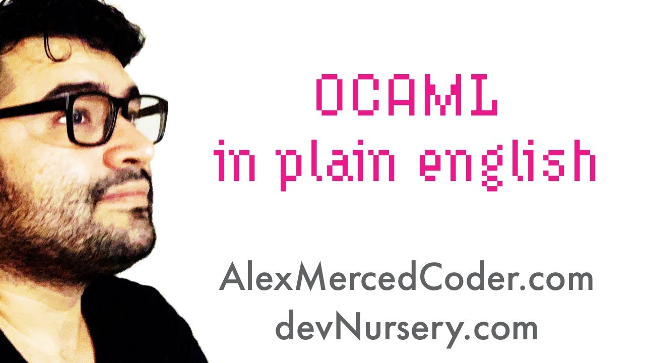 AM Coder - OCAML in plain english #2 - Intro to OCAML (let, functions, records)