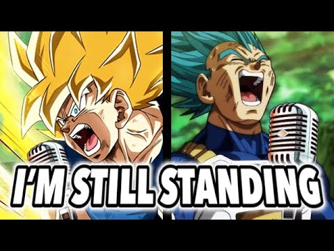 Goku and Vegeta - AI Cover Duet - [I’m Still standing by Taron Egerton]
