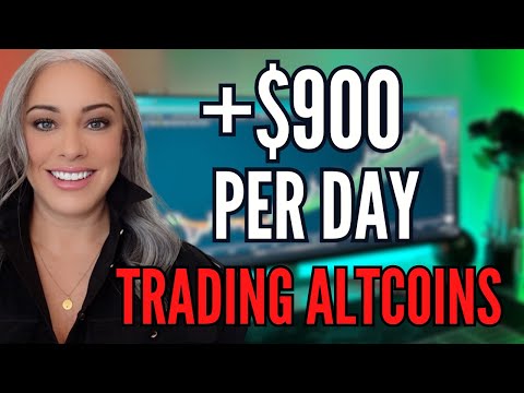 $900/Day Trading Altcoins with this Super Simple Strategy!
