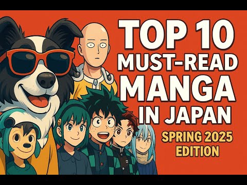 Top 10 Must-Read Manga in Japan - Spring 2025 Edition