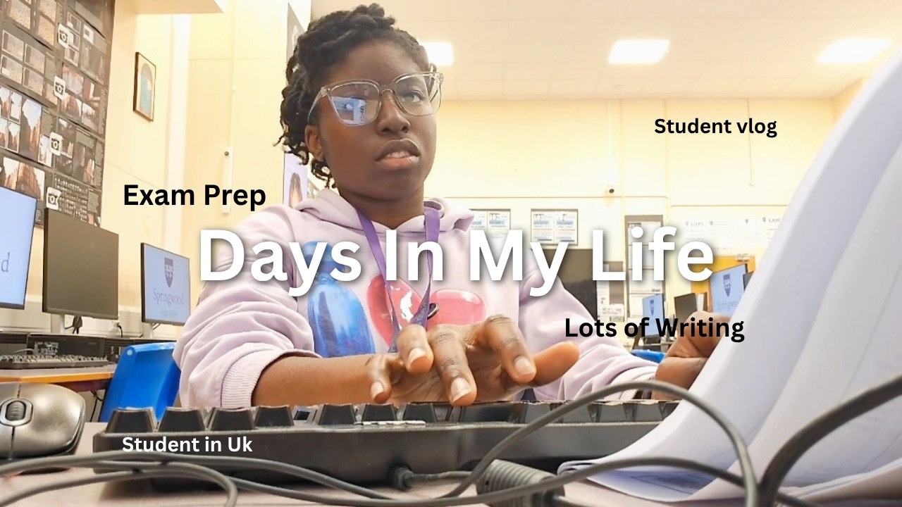 School Vlog | Simple, Productive Days & Exam Preparation