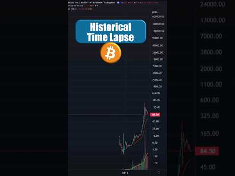 Bitcoin Historical Time Lapse ๐ 2012-2022 - Short