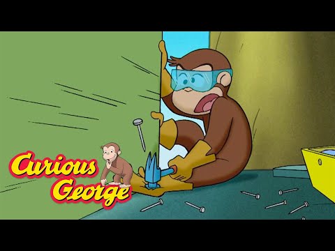 The Construction Monkey π΅ Curious George π΅ Kids Cartoon π΅ Kids Movies