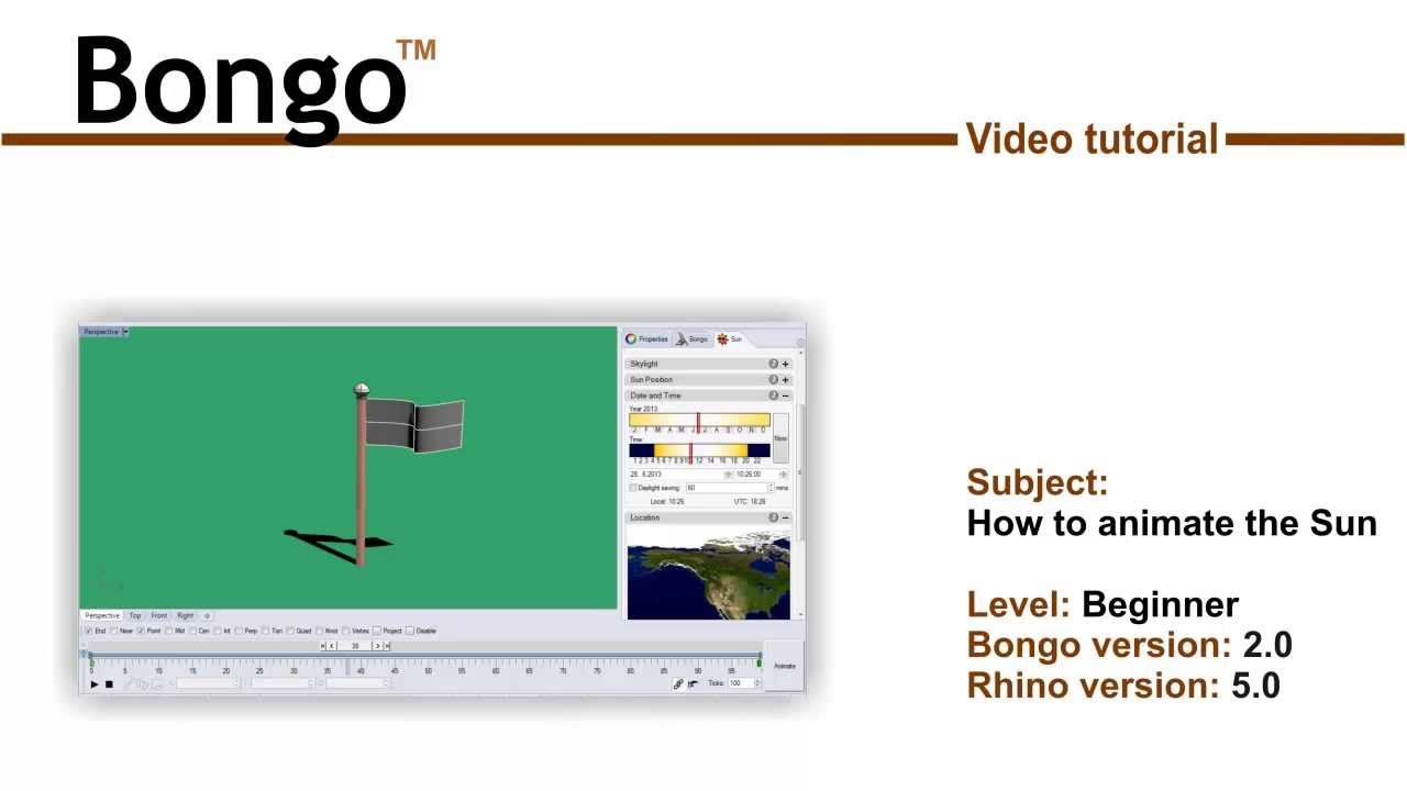 Bongo 2 - How to Animate the Sun