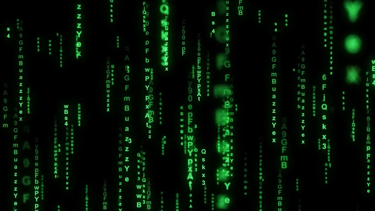Matrix Raining Code wallpaper | Screensaver