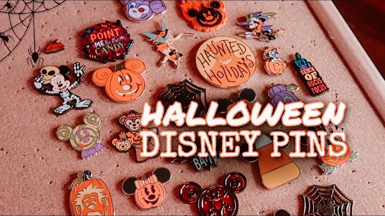 HALLOWEEN DISNEY PIN COLLECTION!