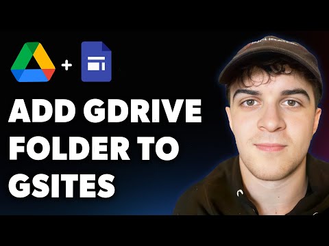 How to Add a Google Drive Folder to Google Sites (Full 2025 Guide)