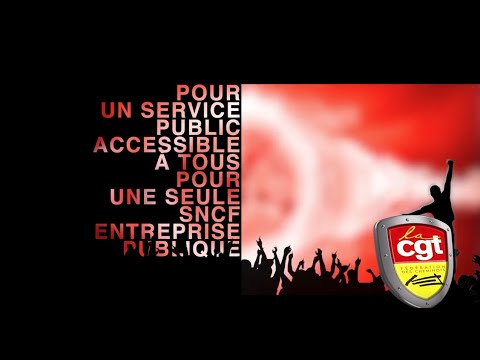 Clip de campagne CGT SNCF