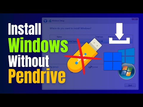 How to install any windows without Pen drive or USB | Install windows without Pendrive - MrTechno