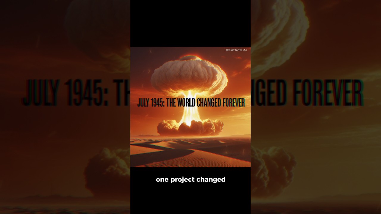 “The Manhattan Project: America’s Secret Nuke Program ☢️”#ManhattanProject #WWII #AtomicBomb