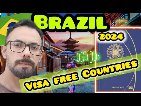 Brazil Passport Visa Free Countries 2024 || Pakistani In Brazil || Brazilian Passport